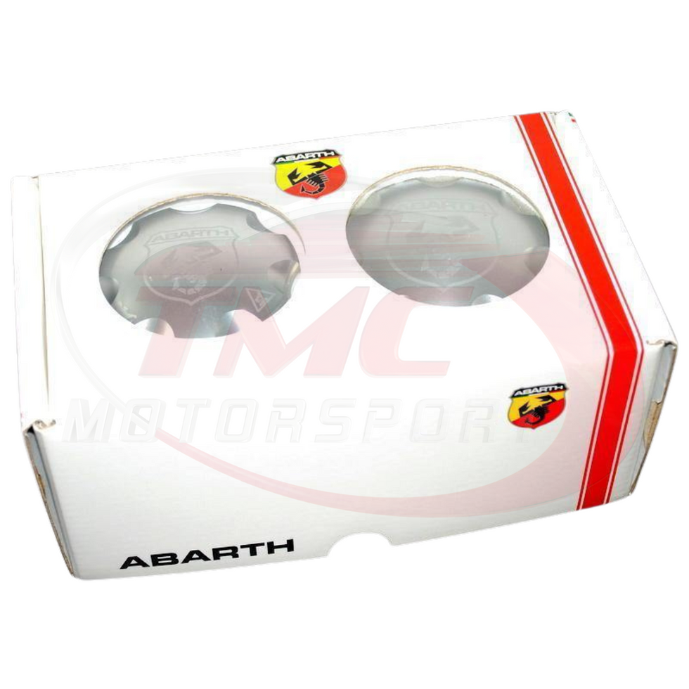 Genuine Abarth Aluminium Oil & Fuel Cap Set - 500 Abarth - Unboxed ...