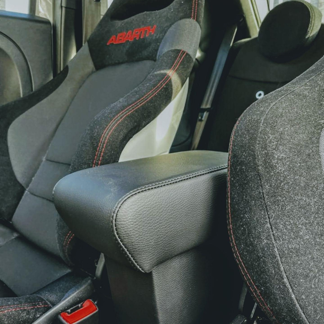 Abarth 500 / 595 / 695 Interior Armrest – TMC Motorsport – Abarth Tuning