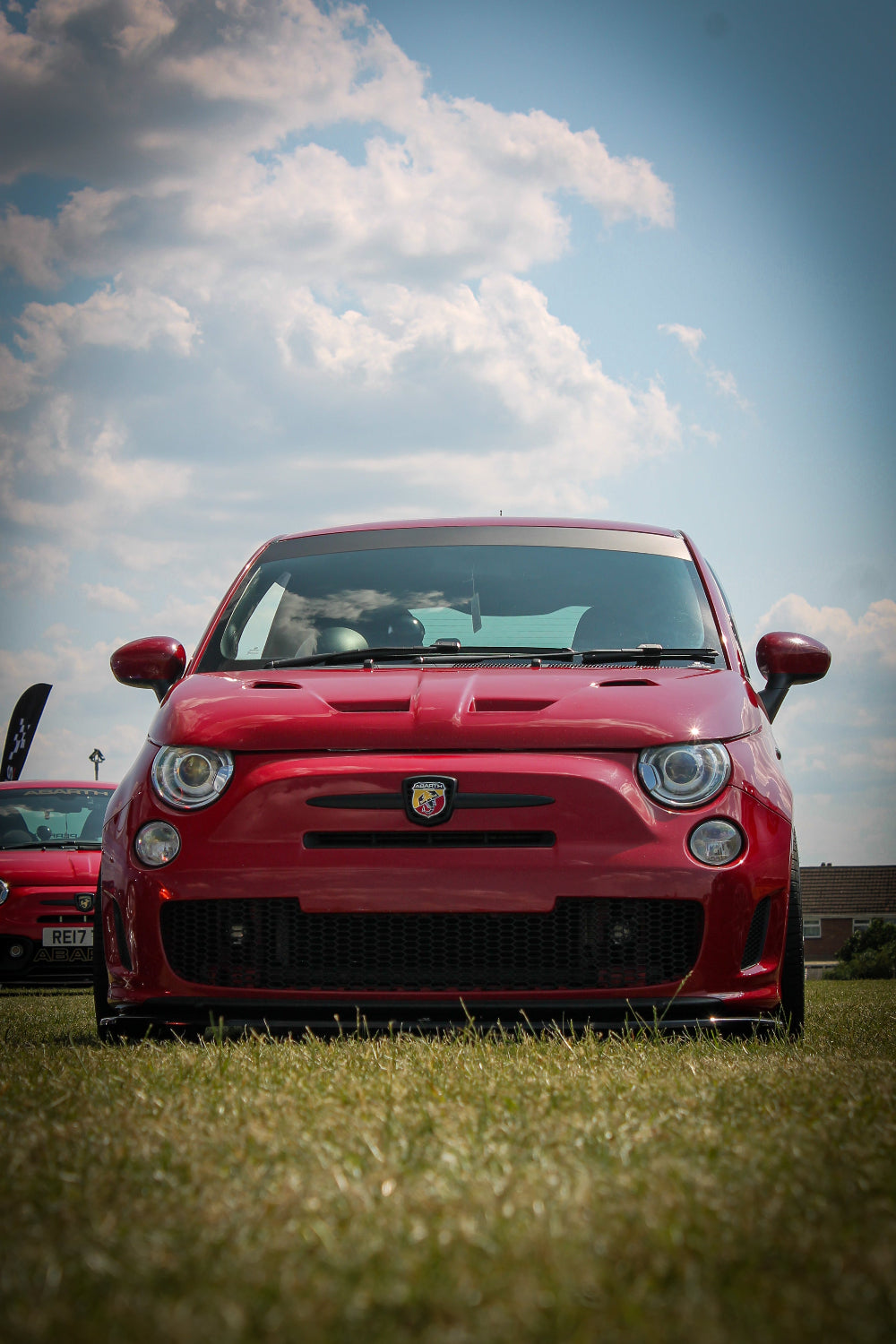CHD Tuning "Cattivo" Angry Vented Bonnet/Hood for Abarth 500 / 595 / 6 ...