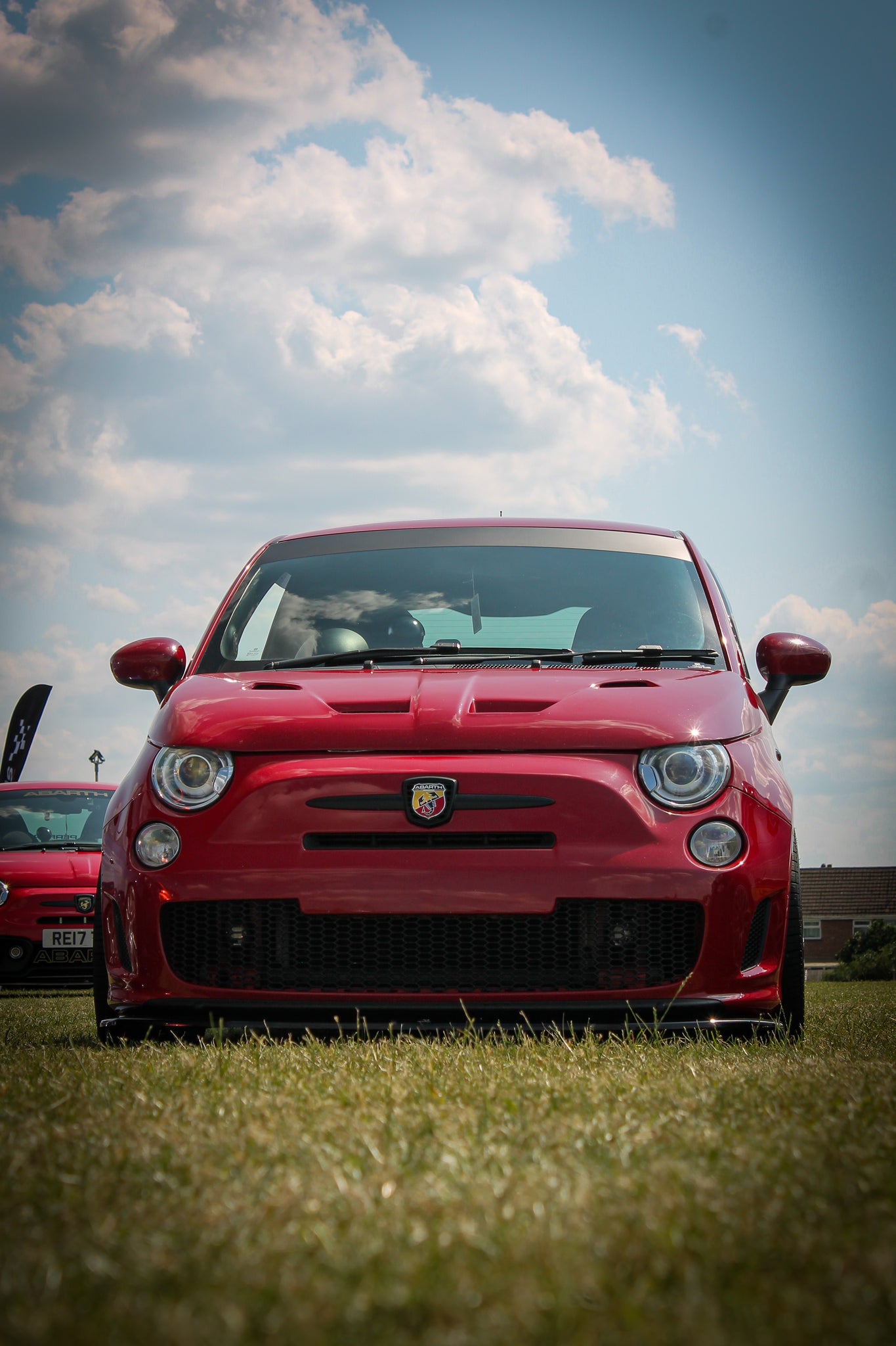 CHD Tuning "Cattivo" Angry Vented Bonnet/Hood for Abarth 500/595/695