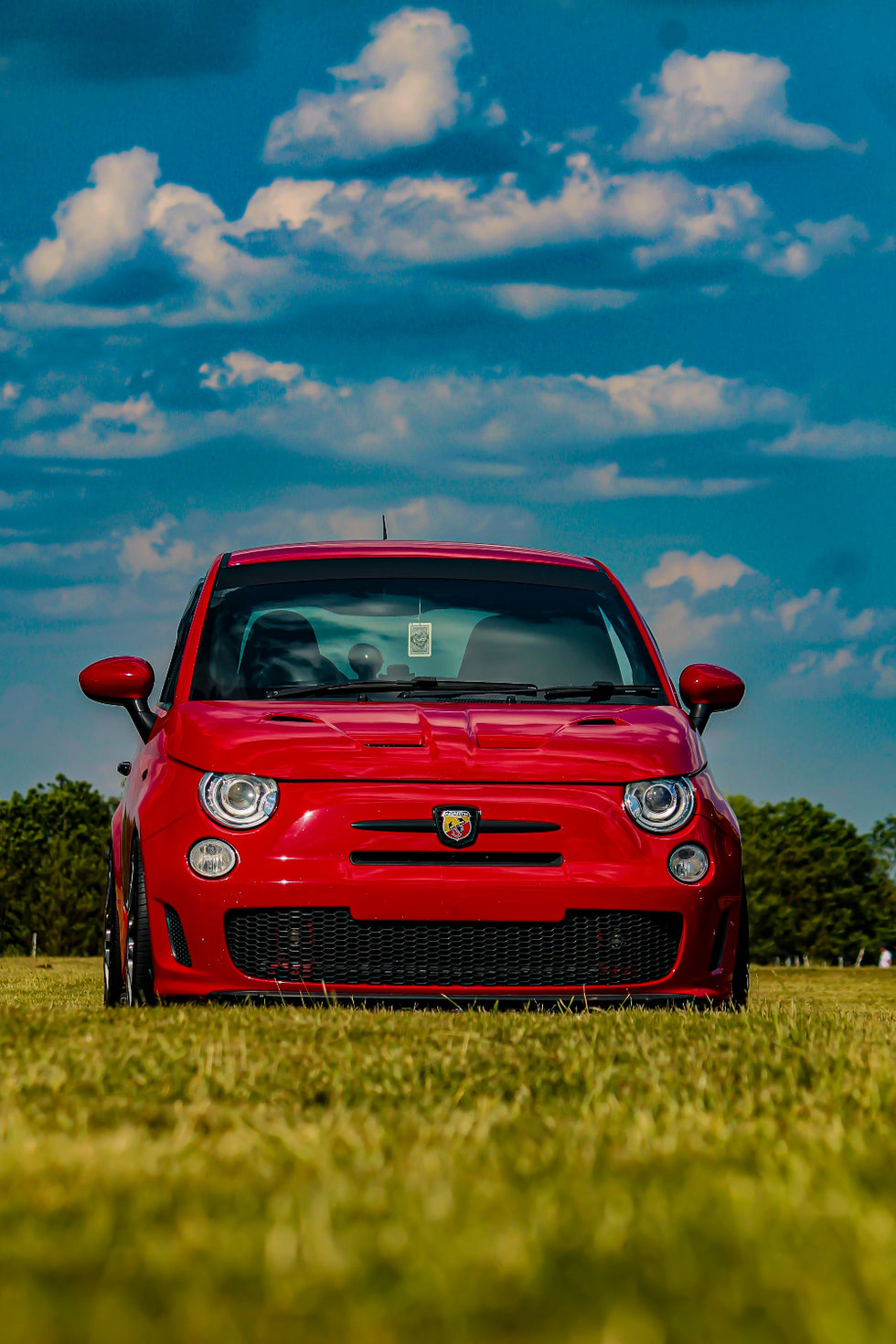 CHD Tuning "Cattivo" Angry Vented Bonnet/Hood for Abarth 500 / 595 / 6 ...