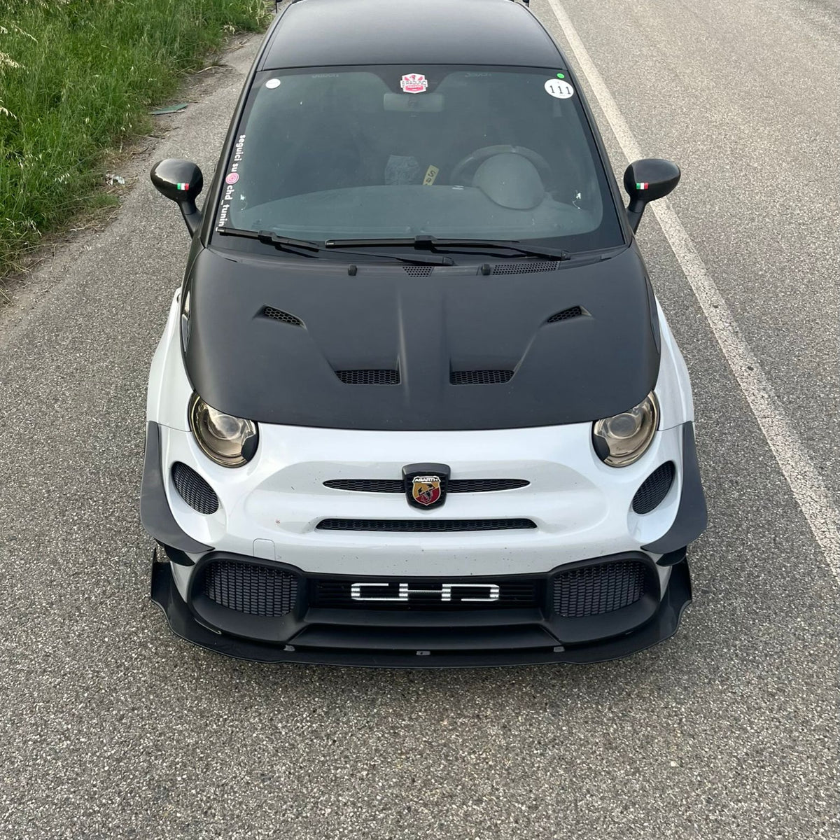 CHD Tuning Front Splitter GT3 Look for Abarth 500/595/695 – Abarth Tuning