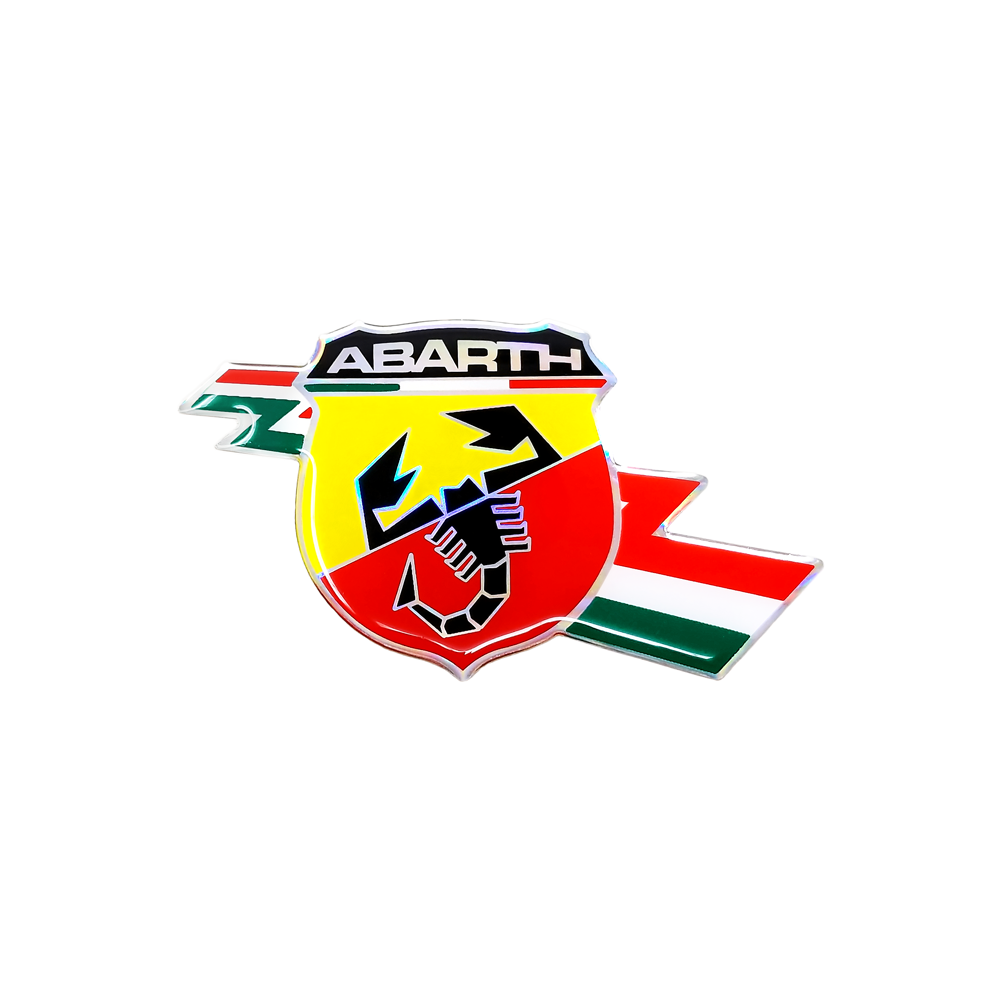 Abarth 3D Diamond Sticker Abarth Folgore 50mm – Abarth Tuning