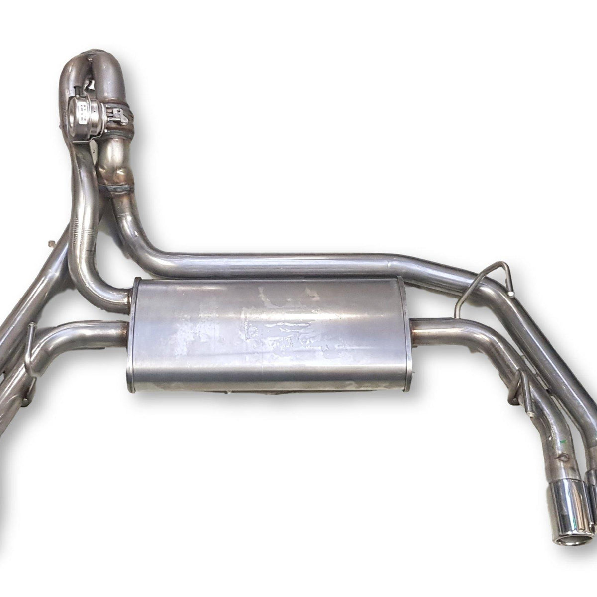 Genuine Abarth Exhaust Rear Silencer & Valve - 500 Abarth (Monza ...