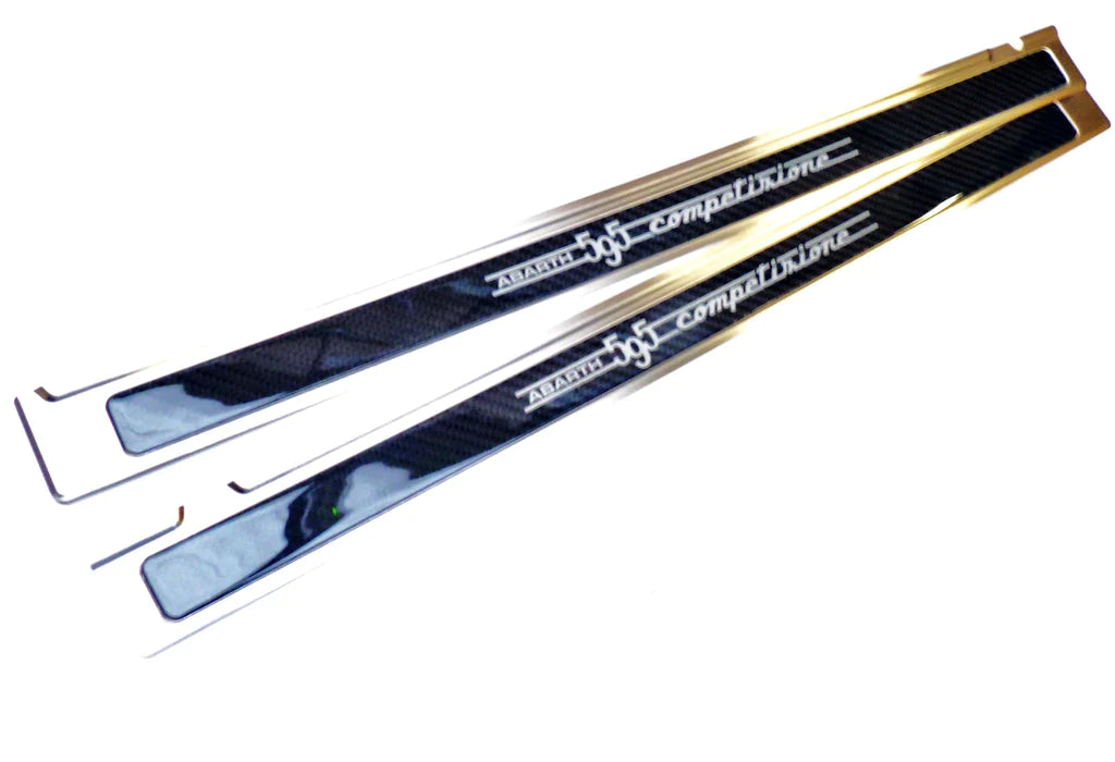 Genuine Abarth Sill Kick Trims - 500 Abarth Competizione - 50928051-2 ...