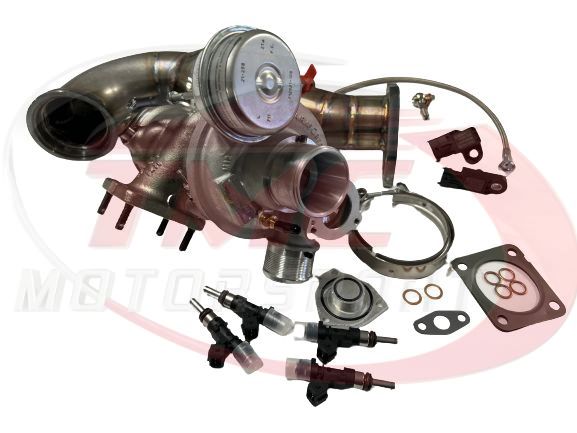 Garrett GT1446 Hybrid Turbo Kit for Abarth 500 / 595 / 695 – Up to 250 ...