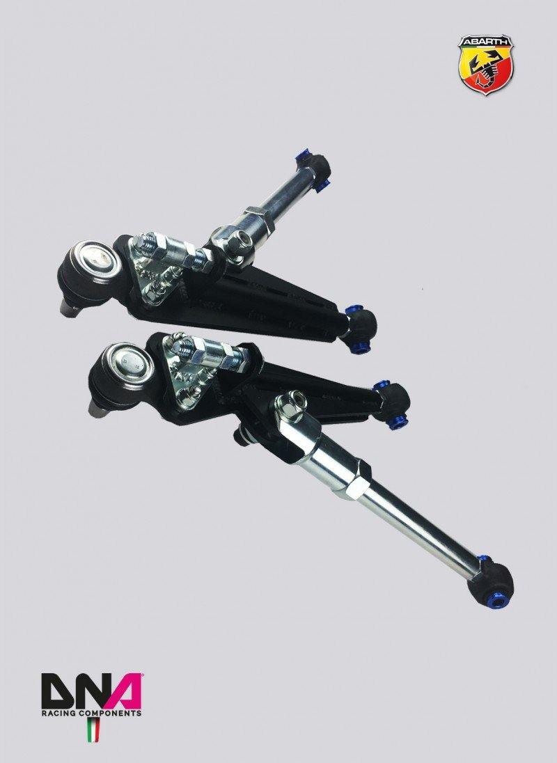 Abarth 500 Front Adjustable Suspension Arms Kit 500 Abarth Eu - Dna Ra ...